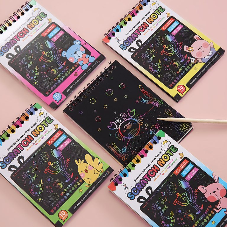 Kawaii Art Scratch Book | Preeti