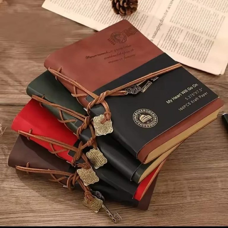 Nostalgic Retro Kraft Paper Journal | Preeti